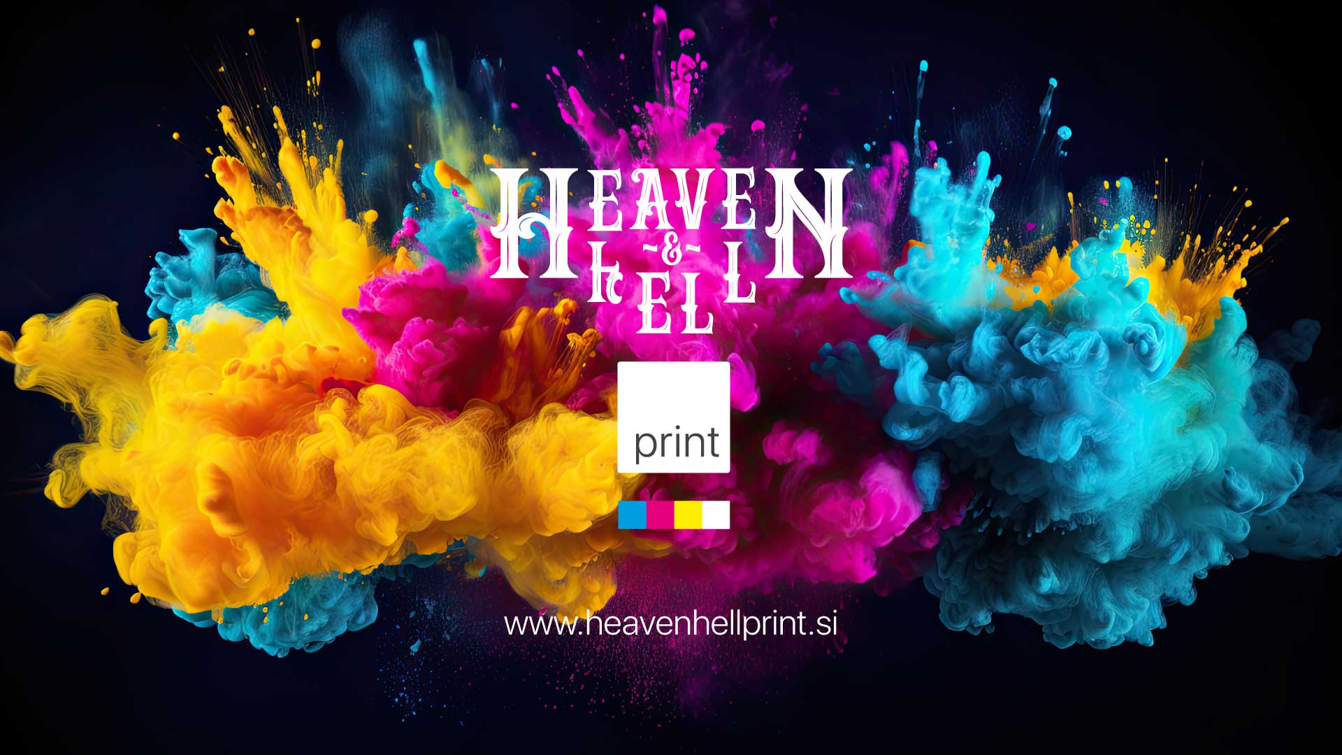 Tiskarna - Heaven & Hell print